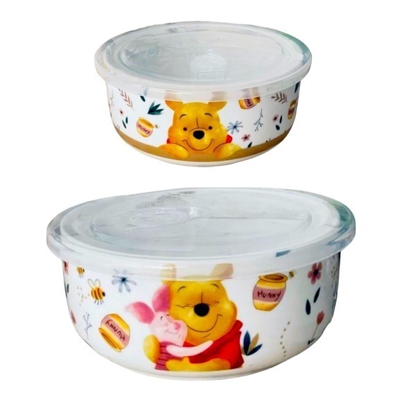Disney | Kitchen | Disney Winnie The Poo Ceramic Serve And Store Bowl ...